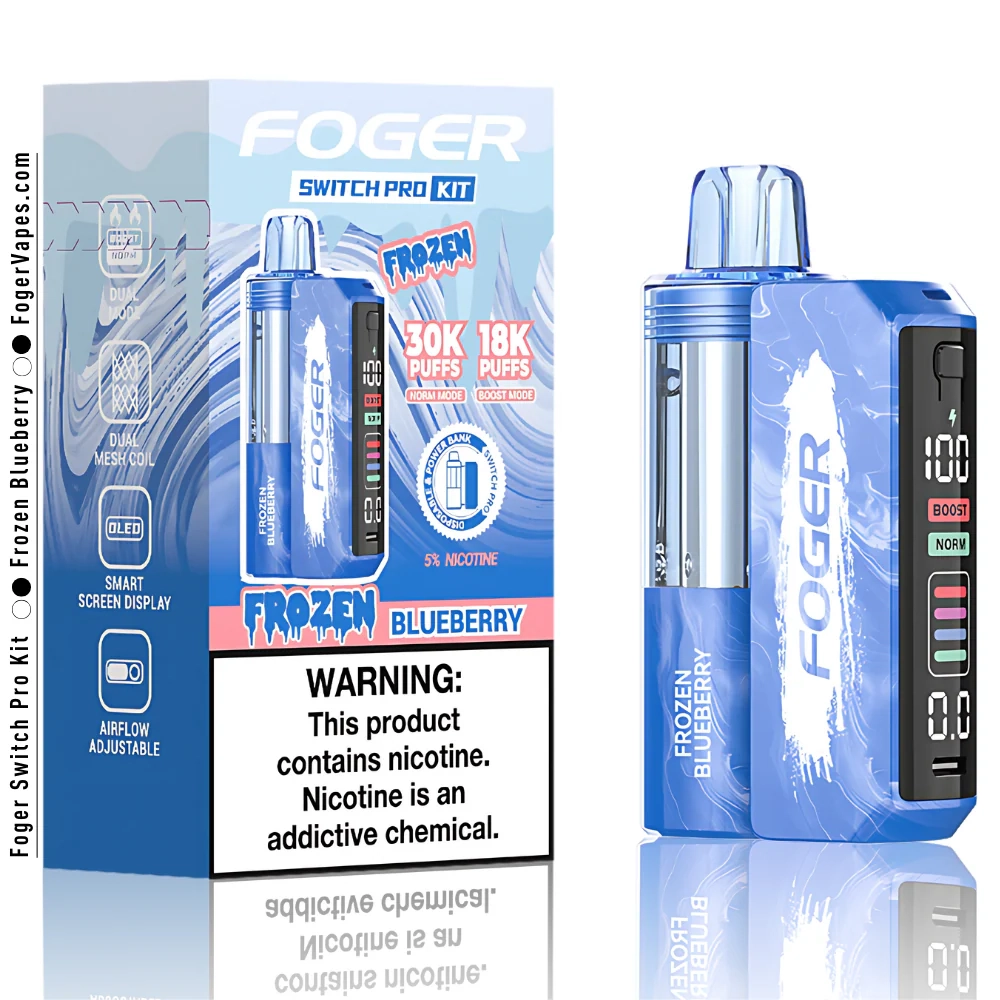 Foger Vape Frozen And Slush Edition: Best Chill Explosion Of Flavor 2025